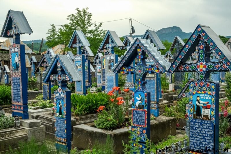 Visit the Unique Merry Cemetery in Romania