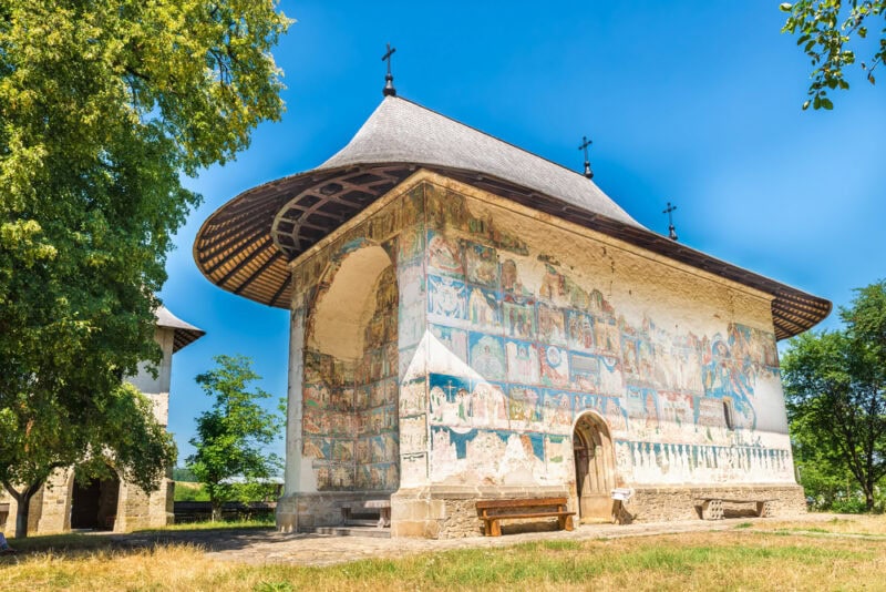 Discover Beautiful Painted monasteries in Romania